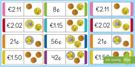 Euro Money Cut-Outs - euros, money cut outs, pretend money, fake