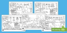 Mark 2:12 Coloring Page (Teacher-Made) - Twinkl