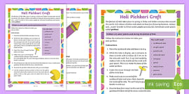 KS1 Holi Word Mat - Festivals and Celebrations - Twinkl