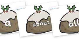 FREE! - 100 High Frequency Words on Christmas Trees (Decorated)