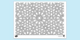 Doodle Art Colouring Page to Print