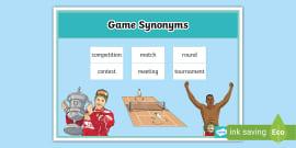 Narrative Synonyms Word Mat (teacher made) - Twinkl