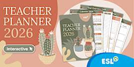 ESL Teacher Planner 2025-2026