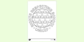 EYFS All Children Have the Right Colouring Page - EY/KS1 Unicef