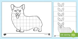 Corgi Colouring Page (Teacher-Made) - Twinkl