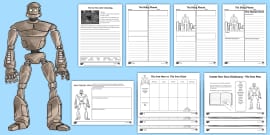 The Iron Man Differentiated Reading Questions Activity - The Iron Man