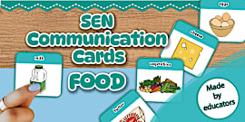 Food Word Cards