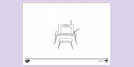 FREE! - Plan of a Monastery Colouring | Colouring Sheets