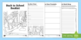 FREE! - Back to School Booklet (professor feito) - Twinkl