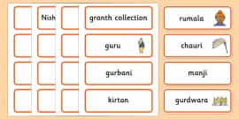 FREE! - Islam Word Cards (teacher made)