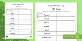 St. Patrick's Day Activity Pack | PreK - Grade 2 | Twinkl