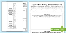 Safer Internet Day Activity Booklet | Twinkl (teacher made)