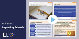 A school report is a document written by teachers to let parents know how