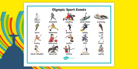 Summer Olympics Bingo | Printable Kids Olympics Resources