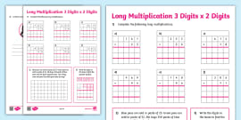 How to do Long Multiplication | Teaching Wiki - Twinkl