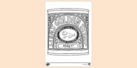 Golden Syrup Page Border | Page Borders | Twinkl