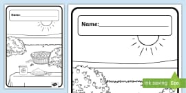 FREE! - Blueberry Colouring Page | Colouring Sheets - Twinkl