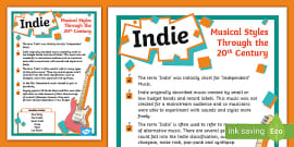 The History of 20th Century Music | Facts Posters - Twinkl