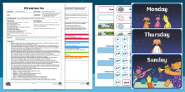 FREE! - Days of the Week on Alien (teacher made) - Twinkl