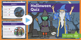 Halloween Informative PowerPoint (teacher made)