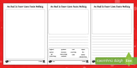 Your Favourite Thing to Do During Christmas Writing Worksheet / Worksheet