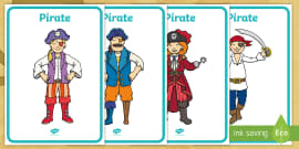Pirates Display Banner (teacher made) - Twinkl
