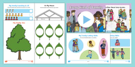 My Special People Activity Sheet (teacher made) - Twinkl