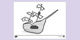 FREE! - WWI Ship HMS Emperor of India Colouring | Colouring Sheets