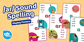 /or/ Sound Spelling Display Posters