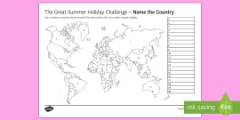 Google Earth Challenge Task Cards
