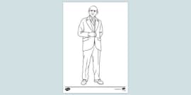 FREE! - Willie Beech Colouring | Colouring Sheets - Twinkl