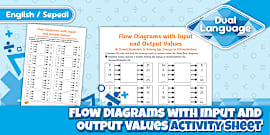 Input and Output Values with Two Steps: Activity Sheet