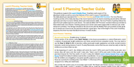 Level 2 Phonics Planning Teacher Guide (teacher made)