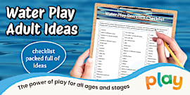 Water Play Meta-Skills Self-Reflection Activity Sheets