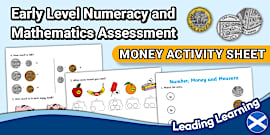 Year 2 Money Assessment Digital Form