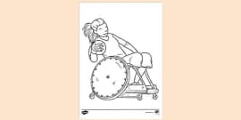 FREE! - Rugby Scrum Colouring Sheet | Colouring Pages