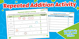 What is Repeated Addition | Repeated Addition Definition for Kids