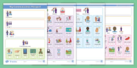 Twinkl Symbols: Meet the Teacher One Page Profile - Twinkl