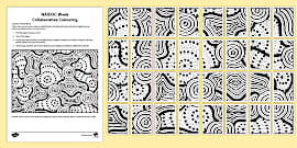 National Reconciliation Week Collaborative Colouring Sheets
