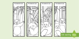 Printable Summer Bookmarks to Colour - Reading - Twinkl