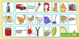 CVC Words I Spy with My Little Eye Activity - Phase 2 I Spy With My Little