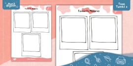 Memories and Happy Times Worksheet / Worksheet - Twinkl