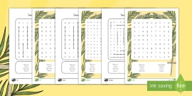 Sopa de letras: Pascua (teacher made) - Twinkl