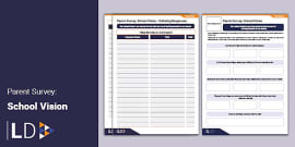 School Vision Pack - Leader's Digest - SLT (teacher made)