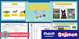 Animals and Their Teeth | Animal Teeth KS2 Worksheet