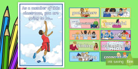 New Zealand Key Competencies Display Pack (teacher made)