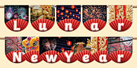 Chinese New Year Bunting (Printable PDF) | Events | Beyond