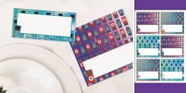 Royal Tea Party Place Name Cards | Twinkl Party - Twinkl