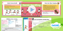 Hurdles Lesson Plan - Year 6 - Twinkl Move PE Planning