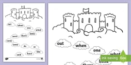 KS1 Spot the Tricky Word Activity Cards - Primary Resource